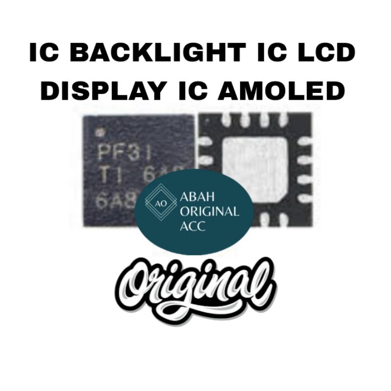 Jual IC BACKLIGHT IC LCD DISPLAY IC AMOLED PIXEL 3A ORI TESTED PROVED ...