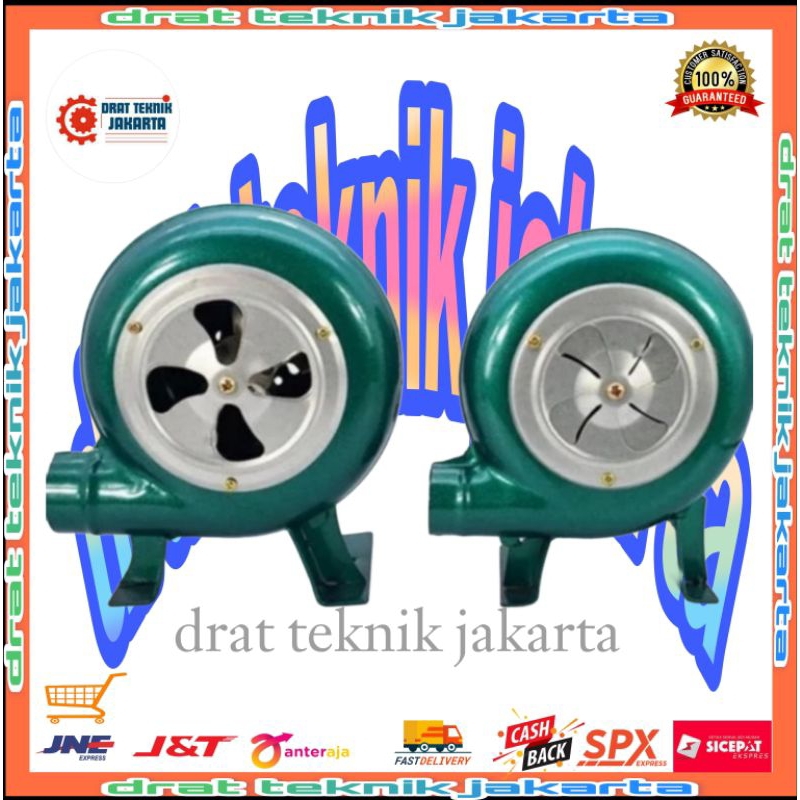 Jual Mesin blower keong electic blower 1.5 inch kipas angin blower ...
