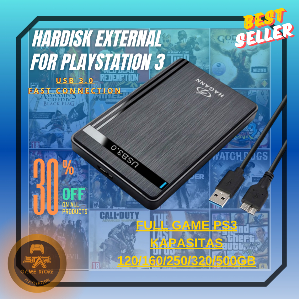 Jual Hdd Hardisk External Full Game Cfw-Hen USB 3.0 | Shopee Indonesia