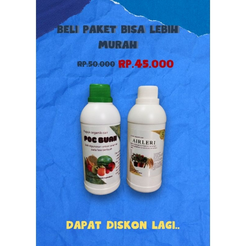 Jual PAKET BUNDLING POC BUAH dan POC AIRLERI. HARGA LEBIH MURAH ...