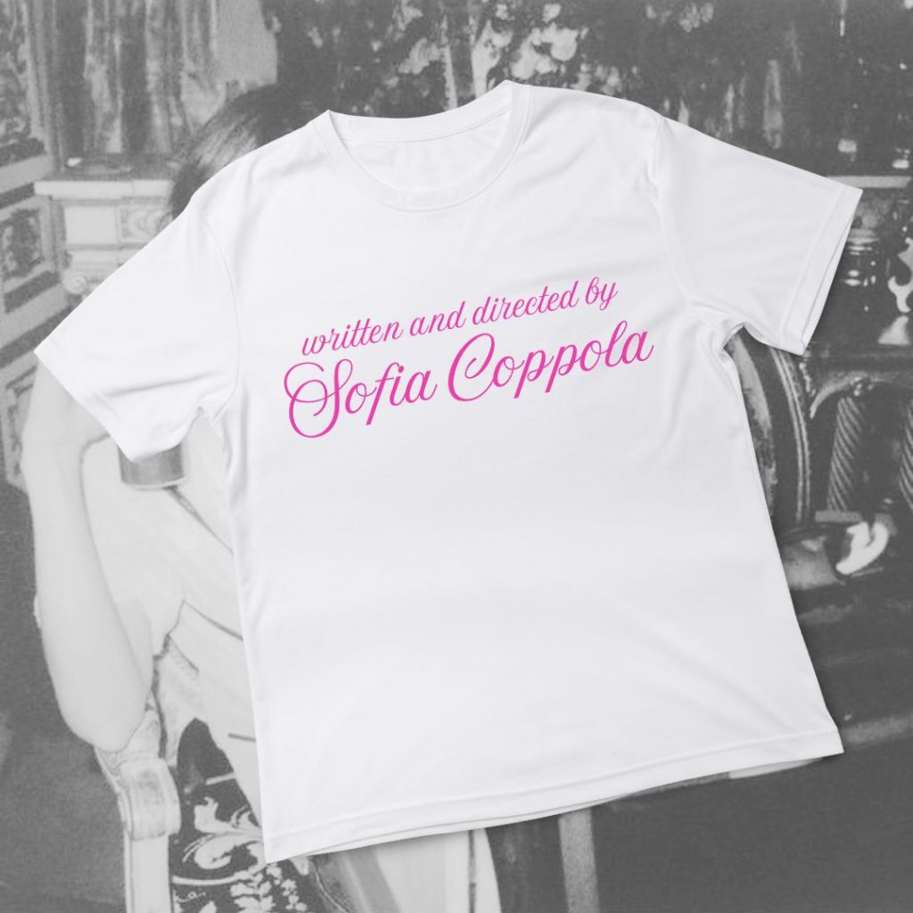 Jual Written and Directed by Sofia Coppola White T-Shirt (Kaos Putih ...