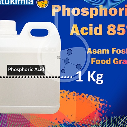 Jual Super Phosphoric Acid Asam Fosfat FOOD GRADE 85 1 Kg | Shopee Indonesia