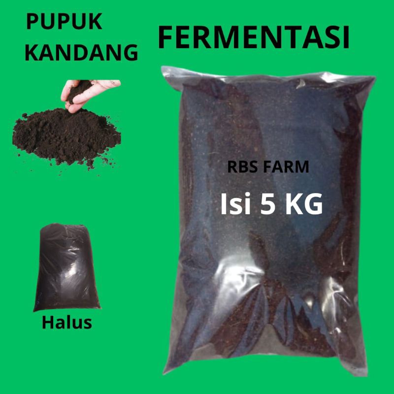 Jual Pupuk Kandang 5 kg Organik Kambing Halus | Shopee Indonesia