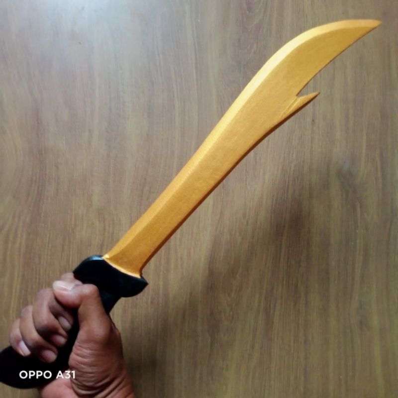 Jual Pedang Zulfikar Kayu Jati Peraga Latihan Silat Beladiri IPSI ...