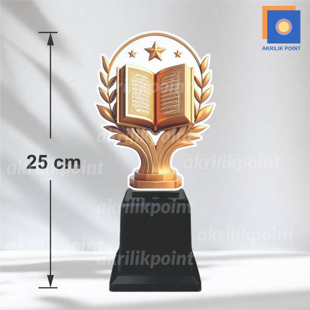 Jual PIALA ALQUR'AN Model 10 | Tropi Akrilik Anak Mengaji TPQ MTQ ...