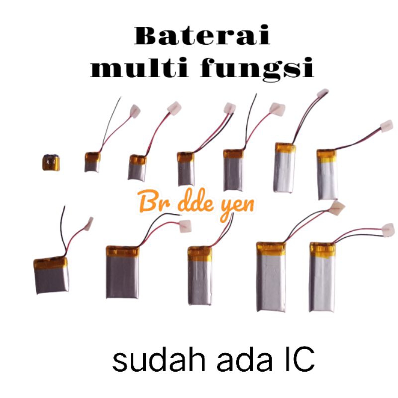 Jual BATERAI MULTI FUNGSI 3.7V . BATRAI BLUETOOTH BATTERY TWS MIBAND ...