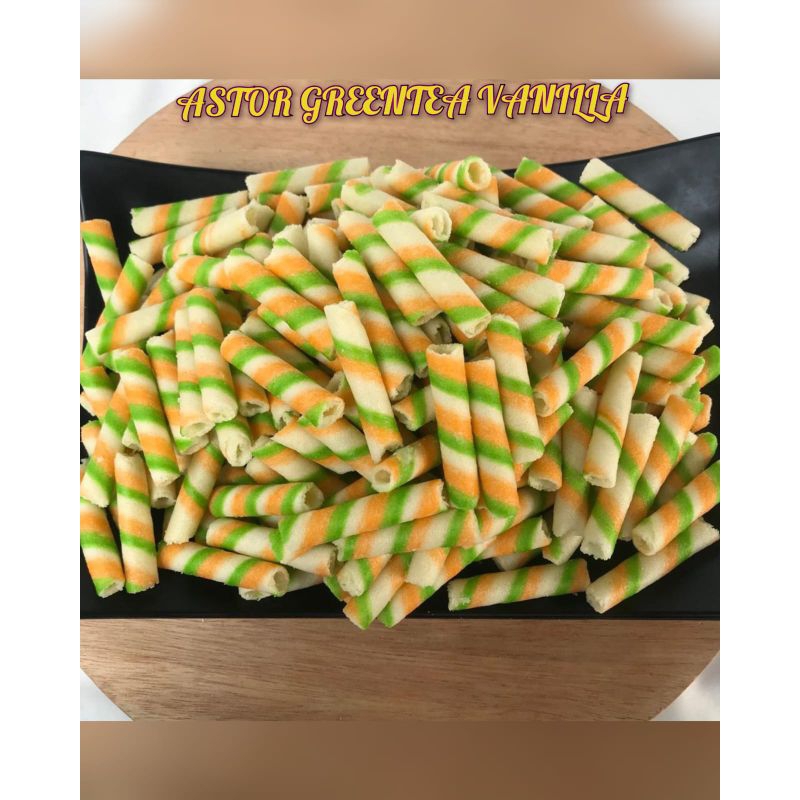 Jual ASTOR BARCELONA GREENTEA 250gram | Shopee Indonesia