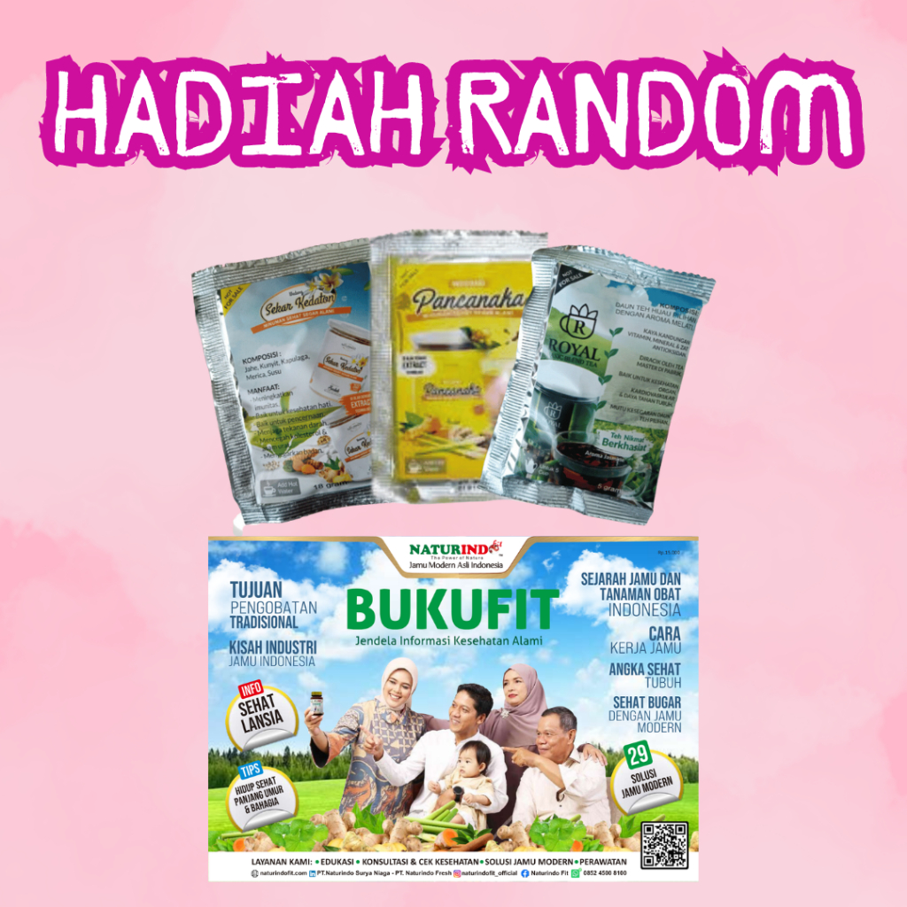 Jual Jamu Naturindo Produk Hadiah Random | Shopee Indonesia