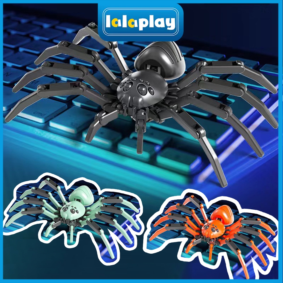 Jual Lalaplay 3D Articulated Action Laba-laba Mainan Spider 3D Printed ...