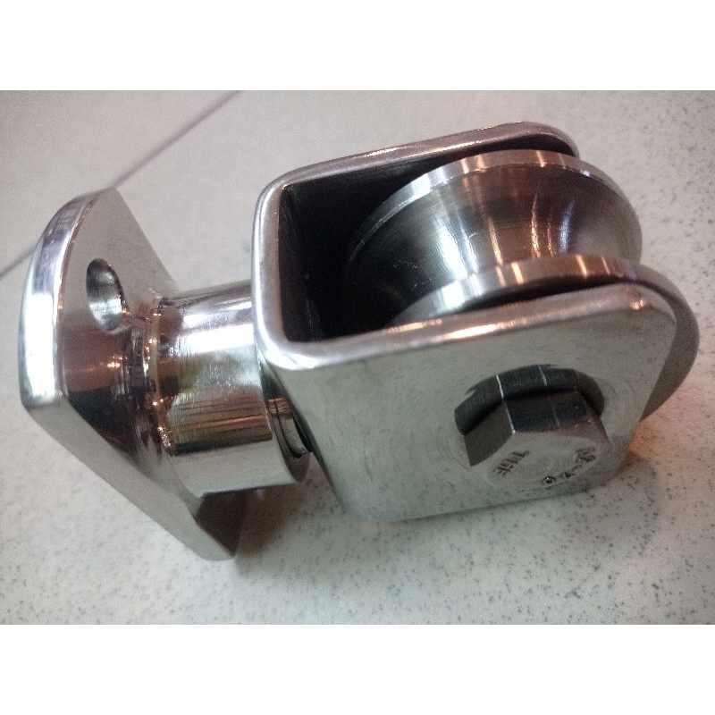 Jual roda pagar lipat/sliding stainless 2 inchi SUS 304 heavy duty BULL ...