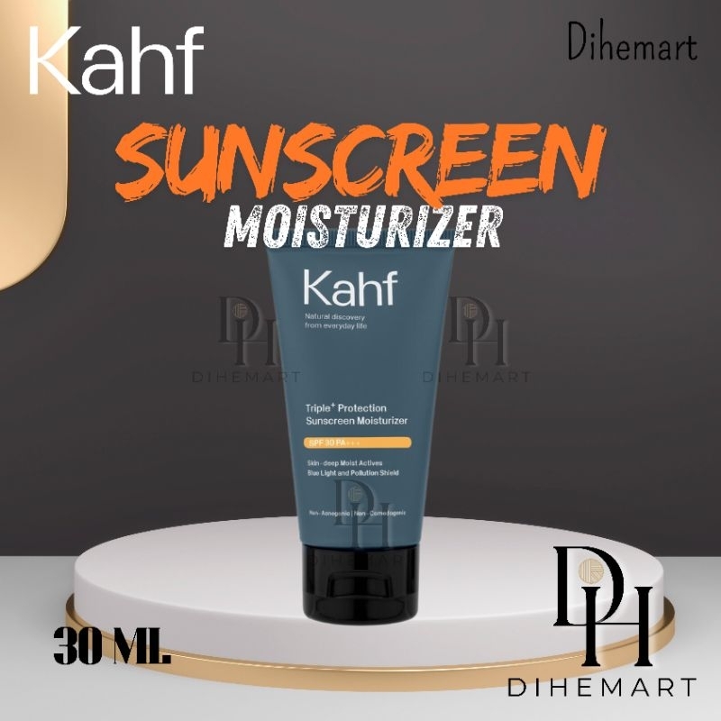 Jual Kahf Triple+ Protection Sunscreen Moisturizer 30 Ml | Shopee Indonesia