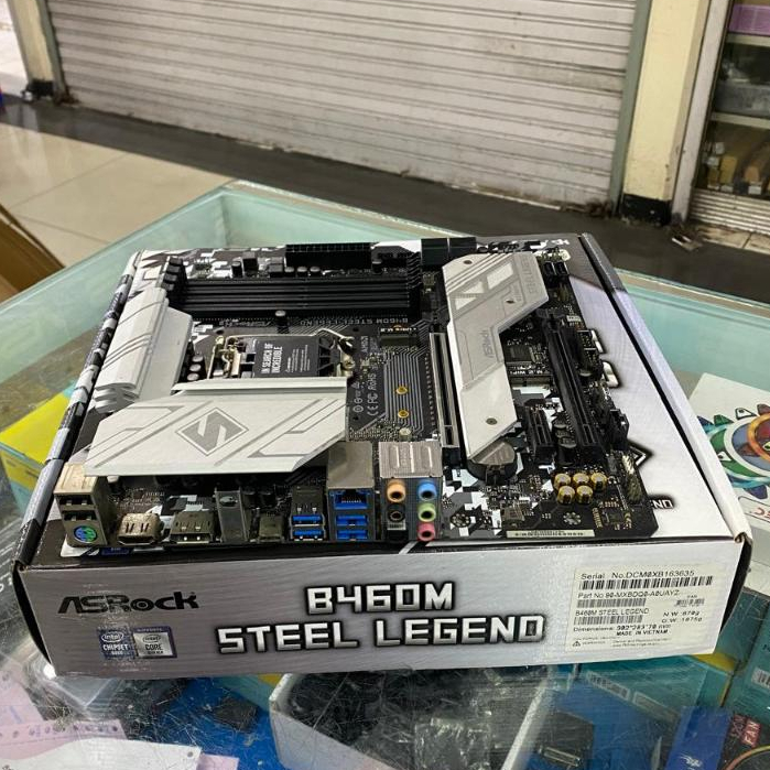 Jual Motherboard ASROCK B460M STEEL LEGEND 2ND | Shopee Indonesia