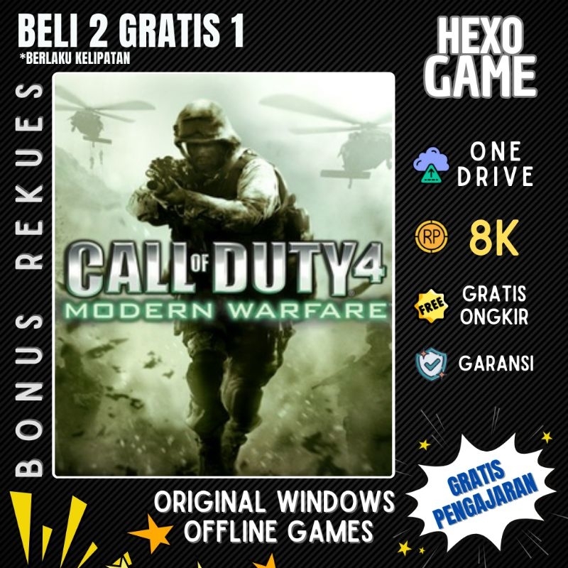 Jual CALL OF DUTY: MODERN WARFARE 4 REMASTED - GAME PC - GAME LAPTOP - LINK DOWNLOAD | Shopee ...