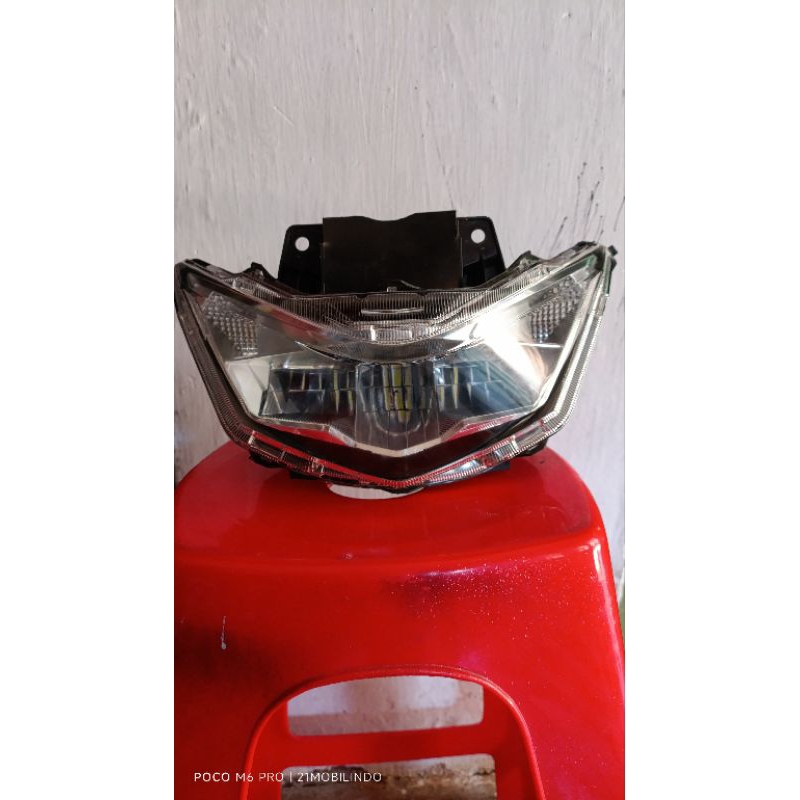 Jual lampu reflector Honda Beat FI LED 2020-2021 Original second ...