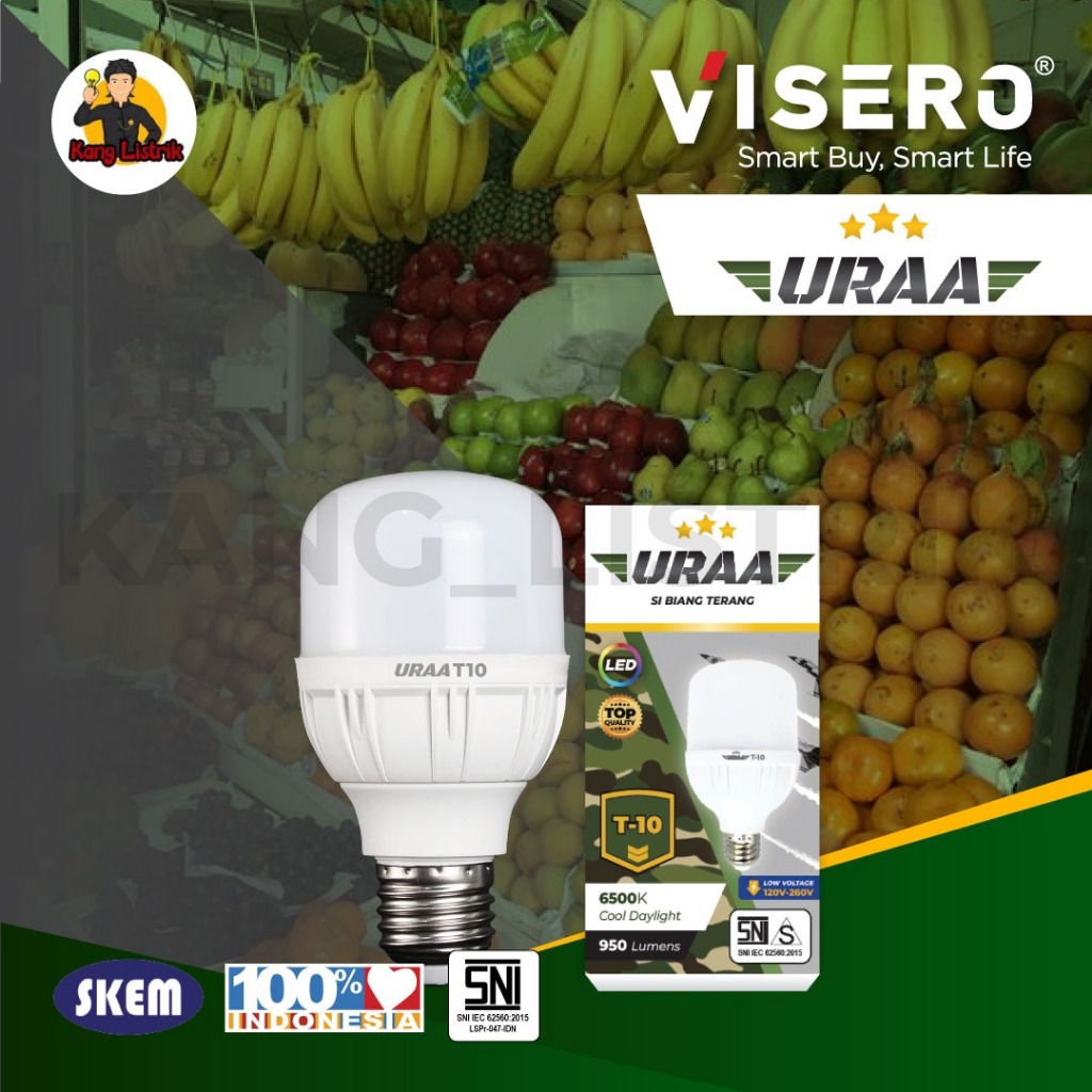 Jual VISERO Lampu Kapsul URAA 10 Watt / Lampu LED Kapsul Murah VISERO URAA 10 Watt | Shopee ...