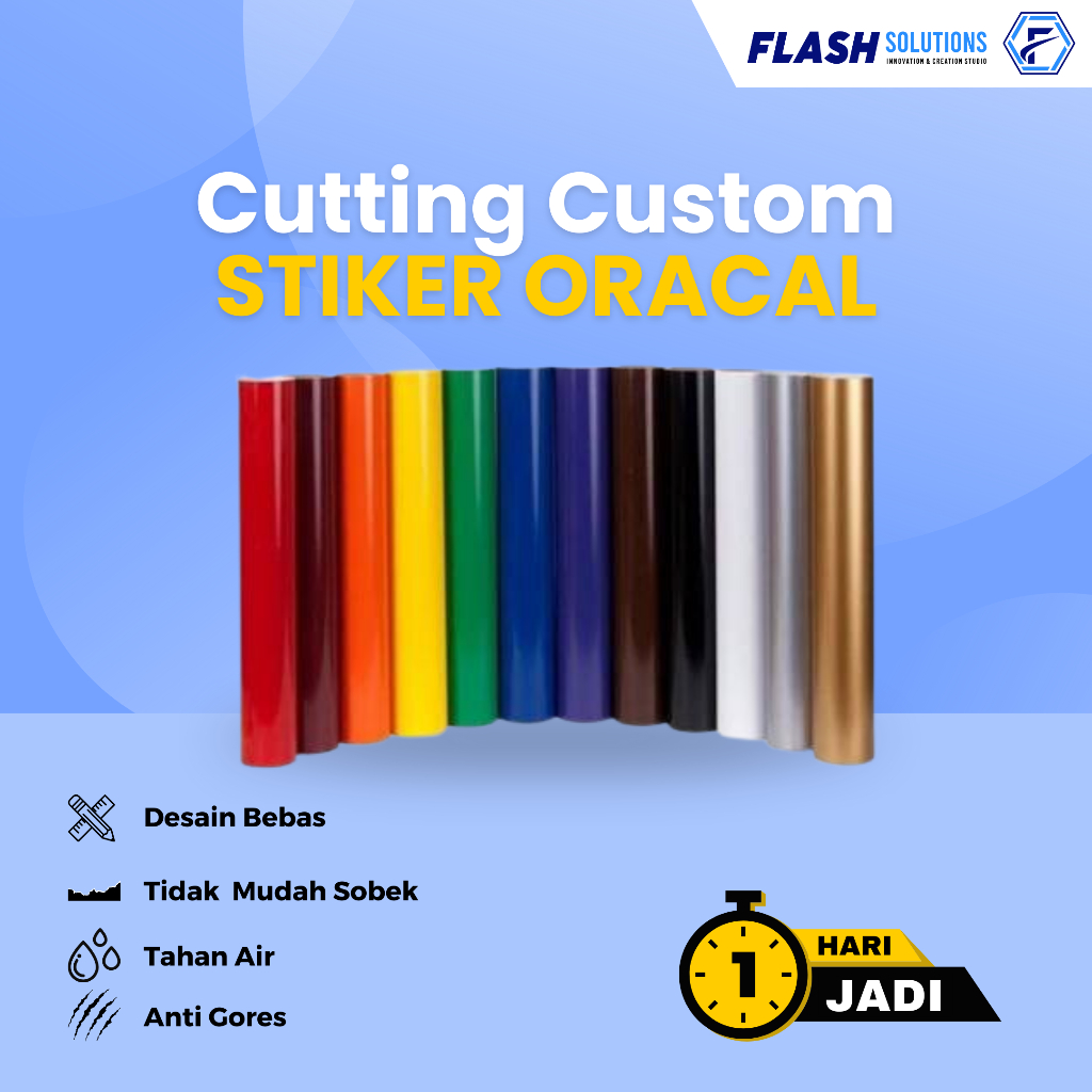 Jual Custom/ Cutting Sticker Oracal | Shopee Indonesia