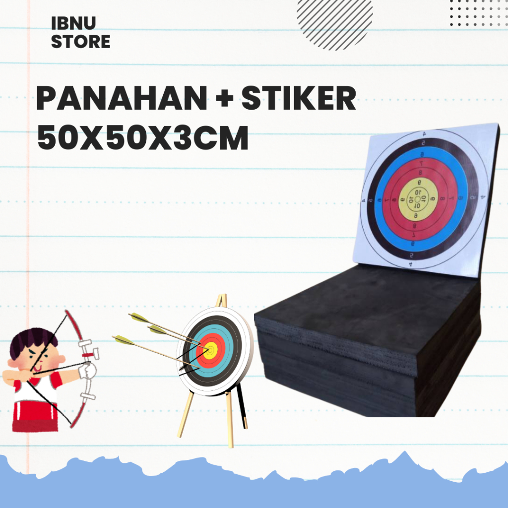 Jual Bantalan Panahan - Bantalan Target - Target Sasaran Panahan ...