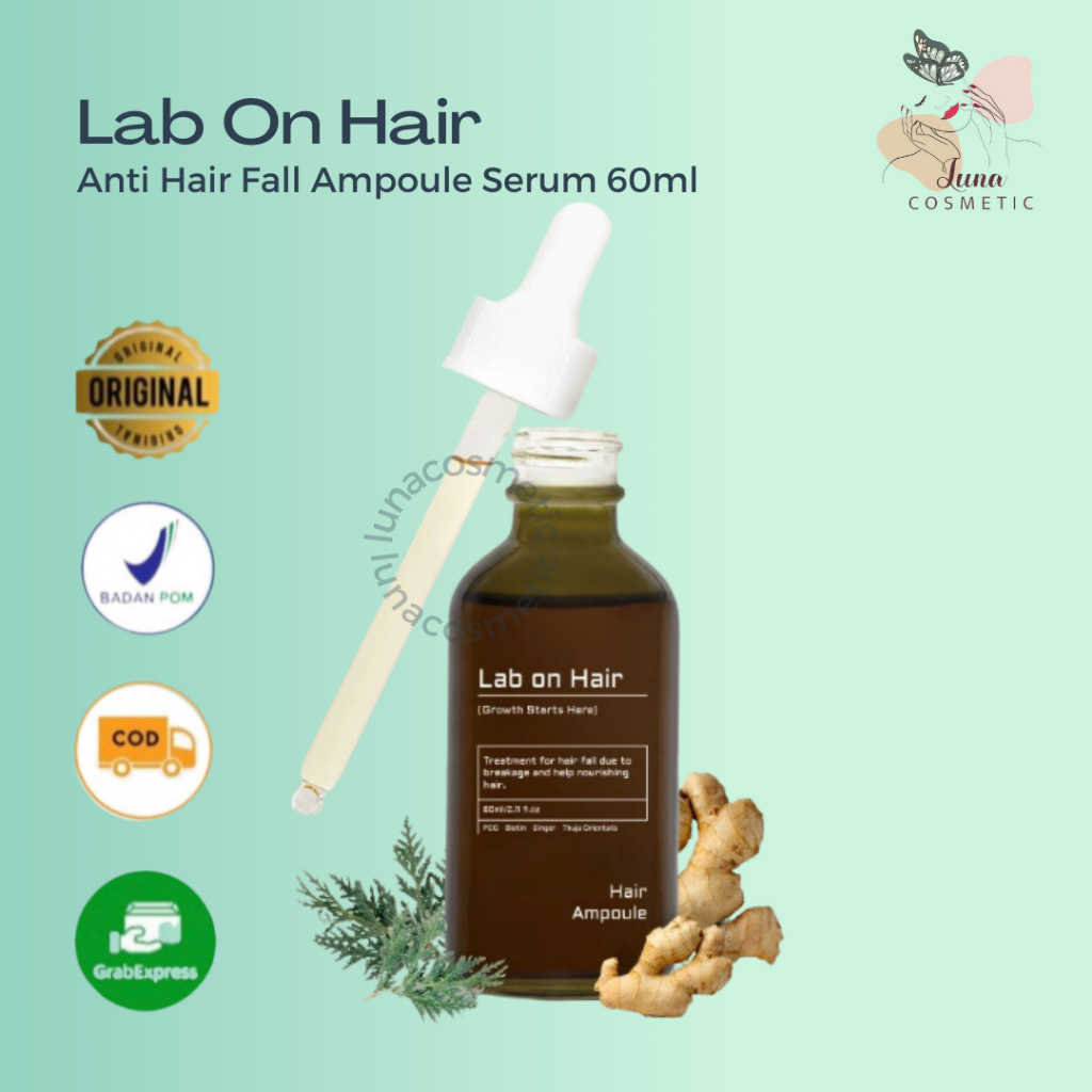 Jual Lab On Hair Anti Hair Fall Ampoule Serum 60ml | Shopee Indonesia
