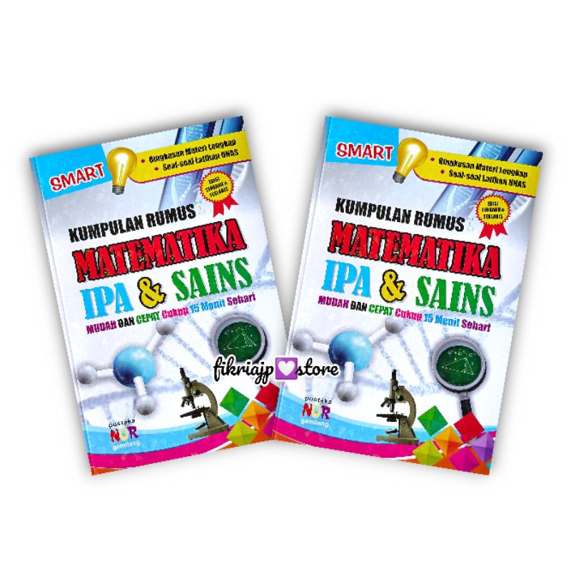 Jual Buku Kumpulan Rumus Matematika IPA & Sains 15 Menit Sehari - PNG ...