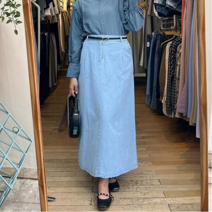 Jual Hosofshopaholic - MITZY SKIRT - Bawahan Wanita - Rok Jeans - BOND ...