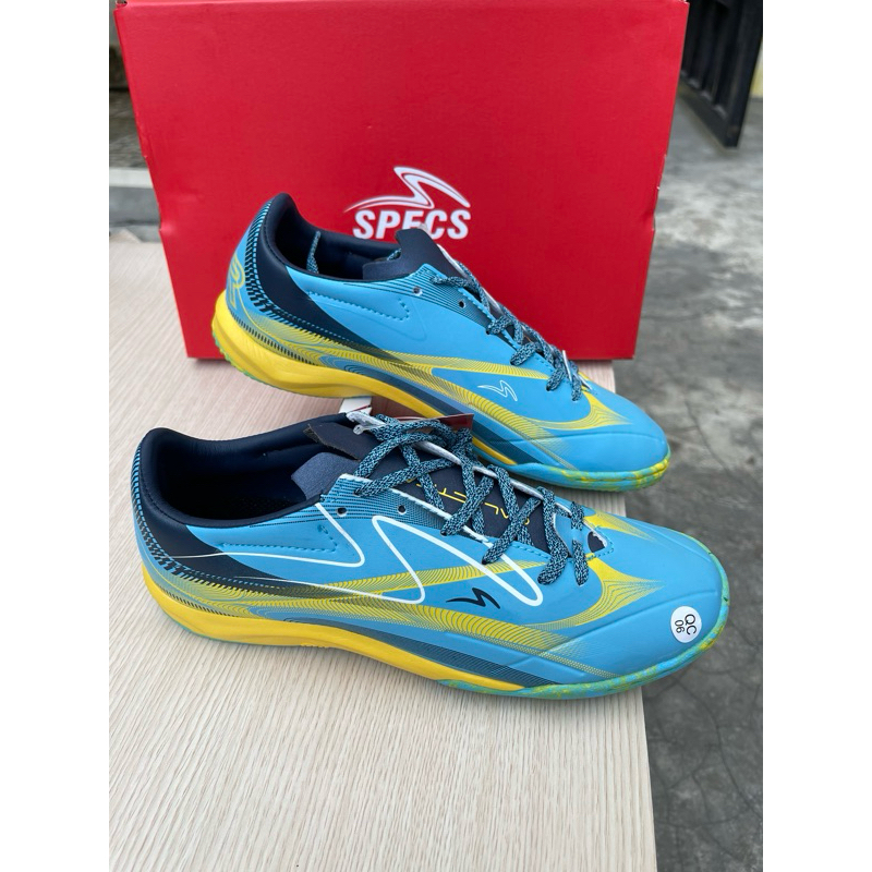 Jual Sepatu Futsal Specs Galactica Morph FG Aquarius/ cyber | Shopee ...