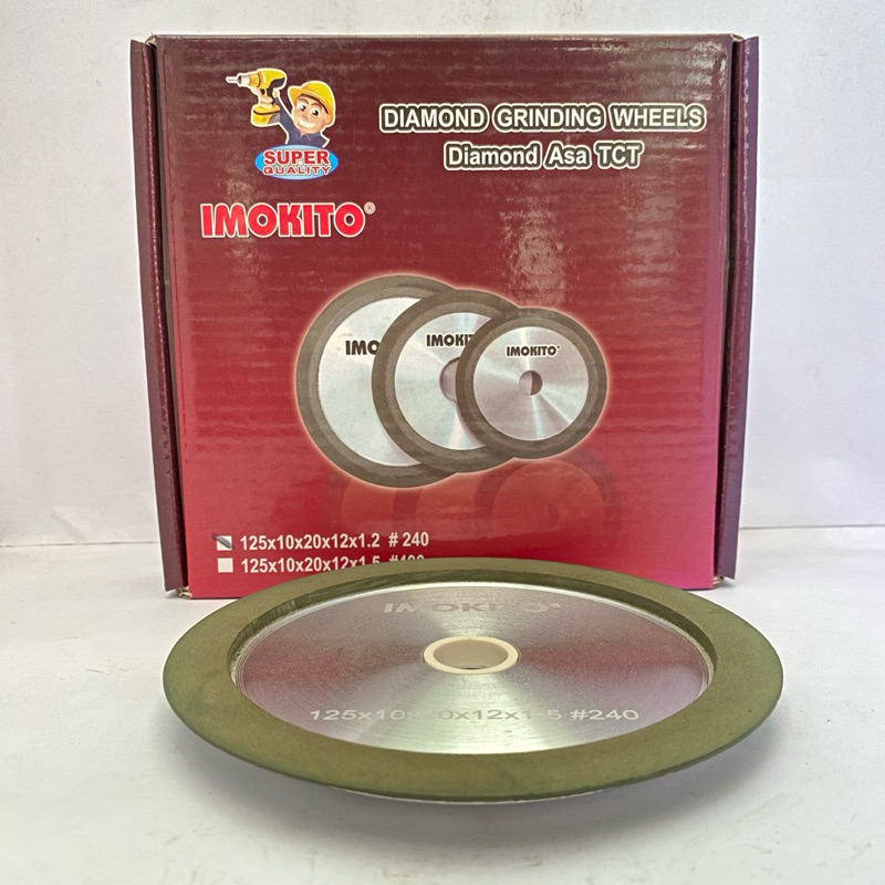 Jual Imokito Diamond Grinding Wheel 5 inch / Diamond Asah TCT 5 inch ...