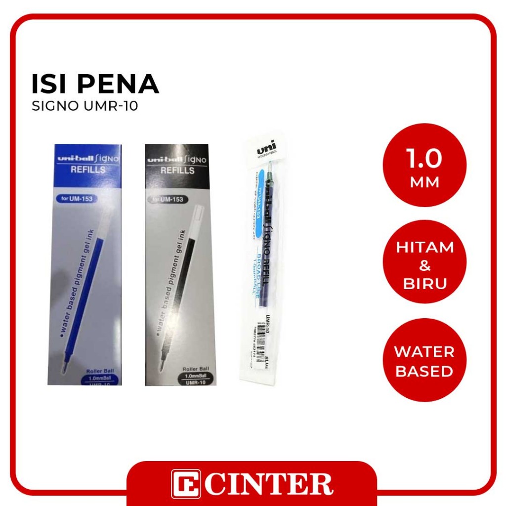 Jual SIGNO - ISI PENA / REFILL PULPEN UMR 10 FOR SIGNO 153 | Shopee ...