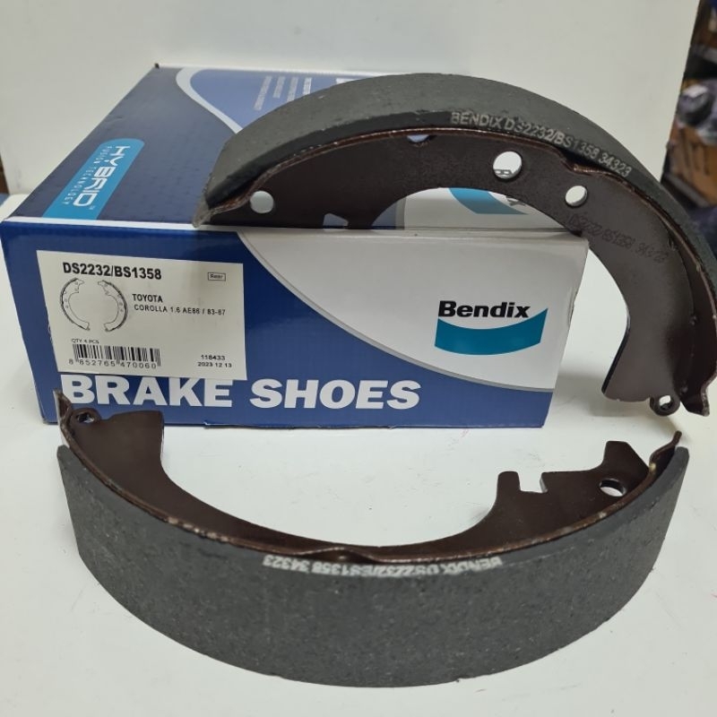 Jual KAMPAS REM BELAKANG KIJANG SUPER KIJANG EFI 1,8 7K KAPSUL BRAKE SHOE BENDIX DS-2232/BS-1358 ...
