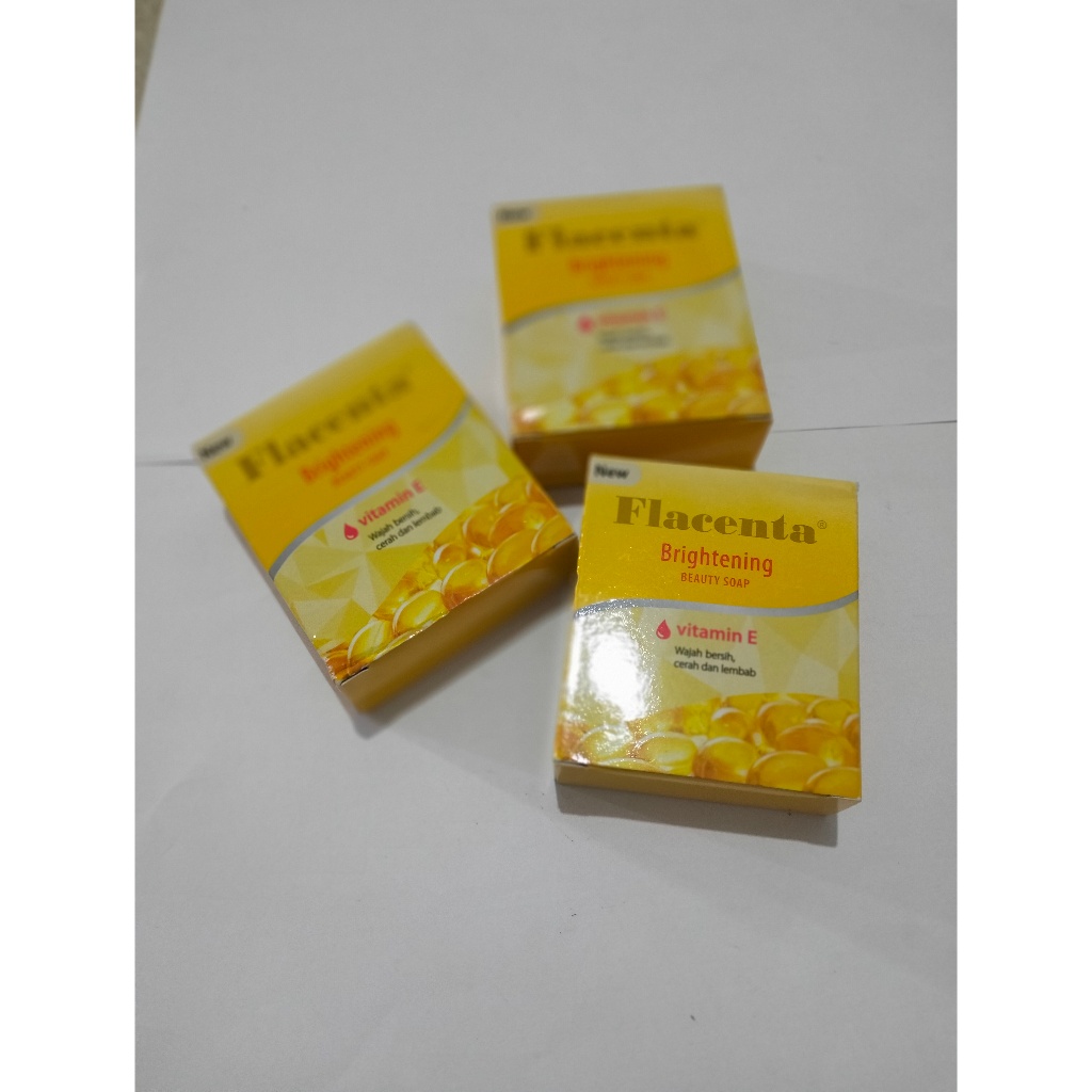 Jual FLACENTA / v natural Brightening BEAUTY SOAP 80g | Shopee Indonesia
