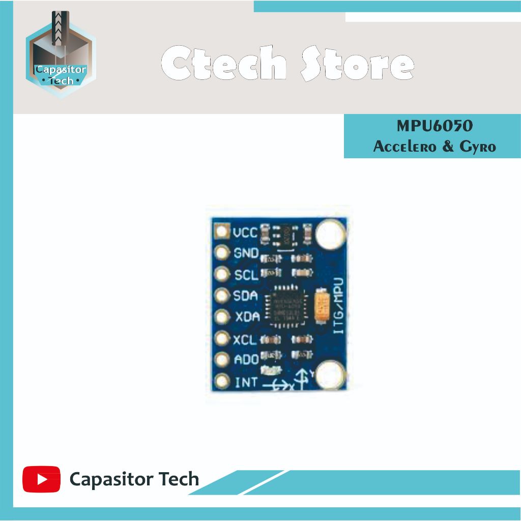 Jual MPU6050 Sensor Accelerometer & Gyroscope | Shopee Indonesia
