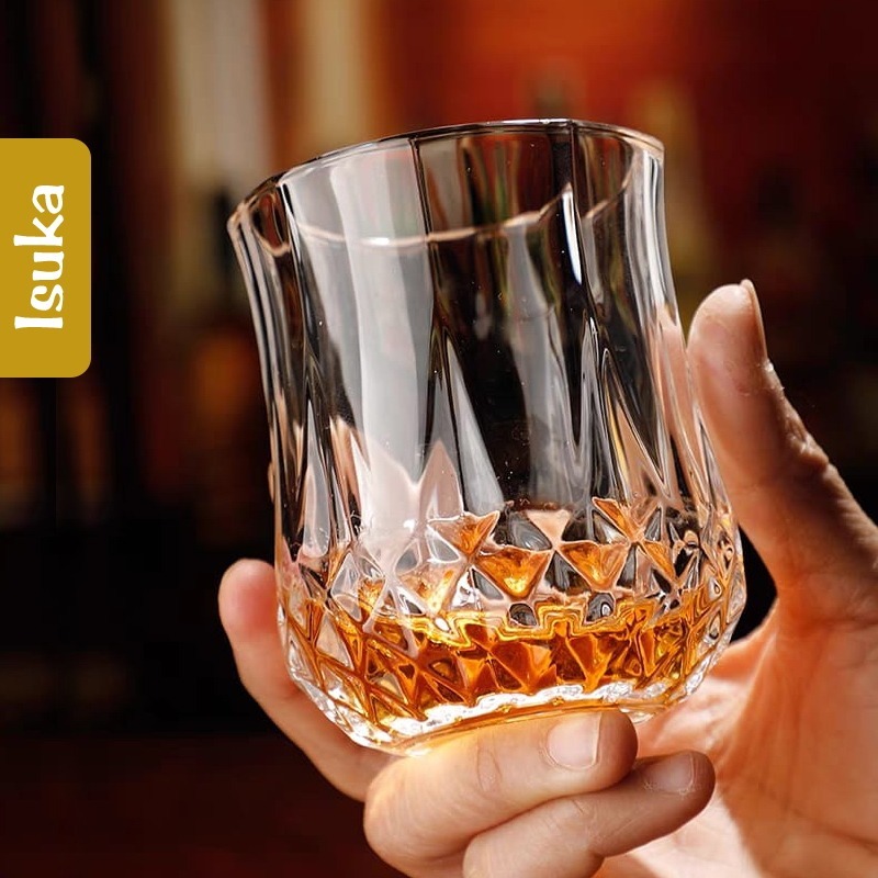 Jual Gelas Kaca Wine Teh Kopi Susu Gelas Matcha Kaca Bening Whiskey Glass Gelas Minum Beer ...