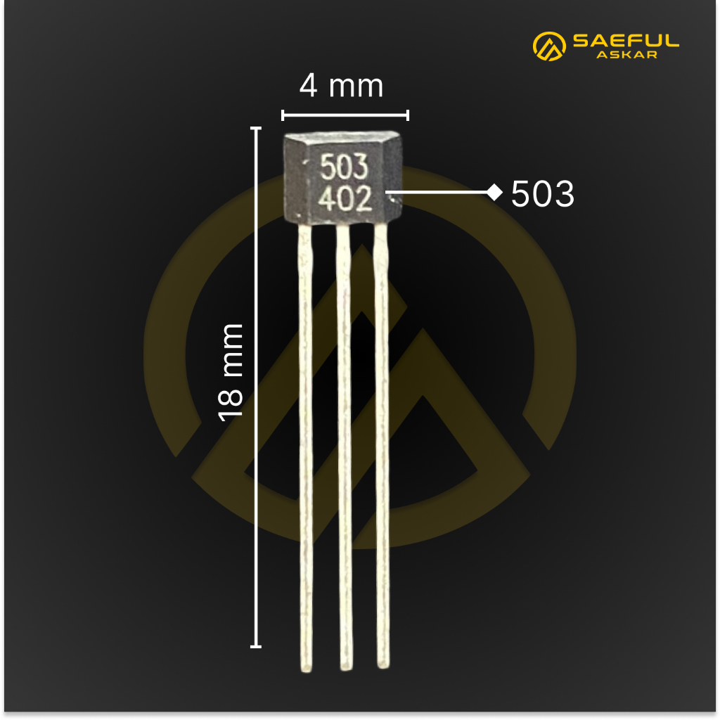 Jual BIG PROMO Transistor Hall Effect Sensor Throttle 3503 503 AH3503 ...