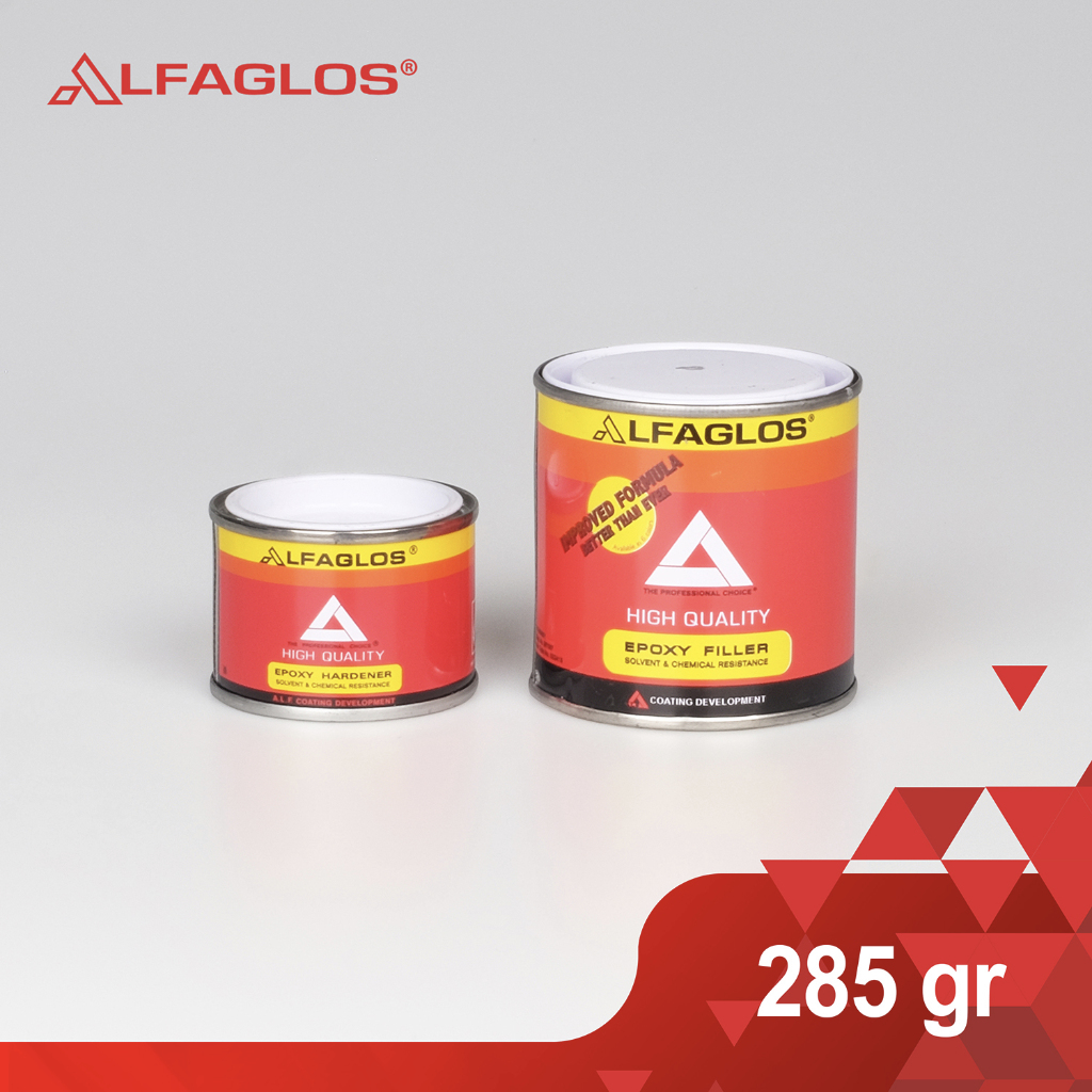 Jual Epoxy Filler Alfaglos 285gr - Grey | Shopee Indonesia