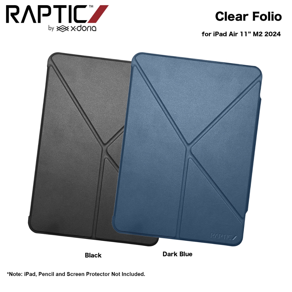 Jual Casing iPad Air 11 inch M2 2024 M3 2025 XDoria Raptic Clear Folio ...