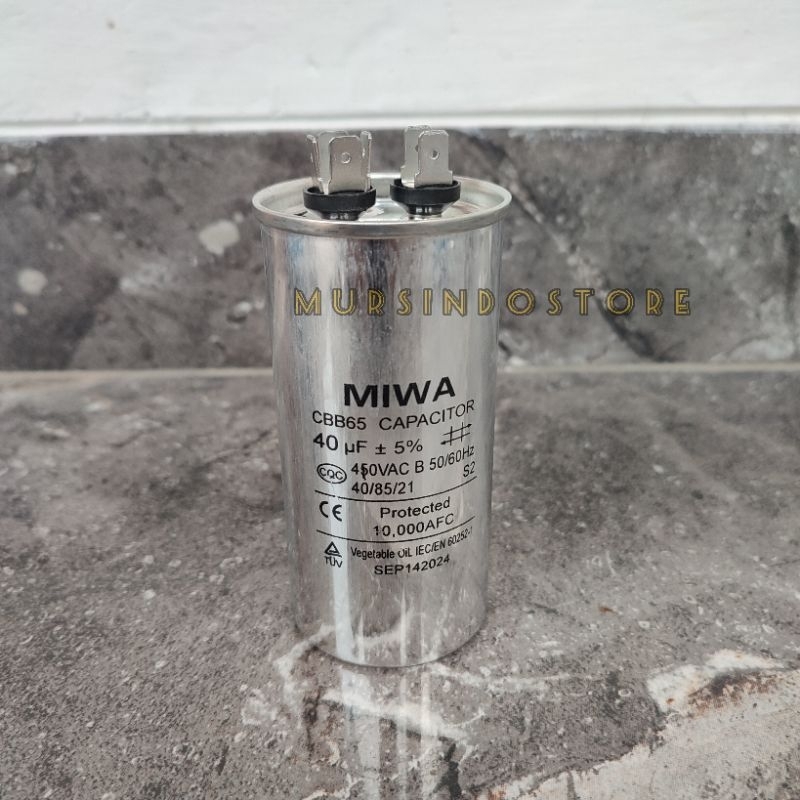 Jual KAPASITOR AC 40 MIKRO / KAPASITOR AC 40 UF | Shopee Indonesia