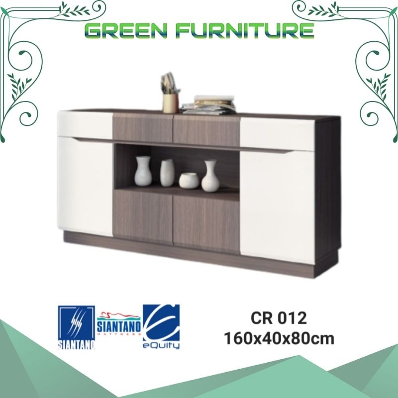 Jual lemari kabinet siantano CR 012 meja tv buffet tv lemari tv credenza | Shopee Indonesia