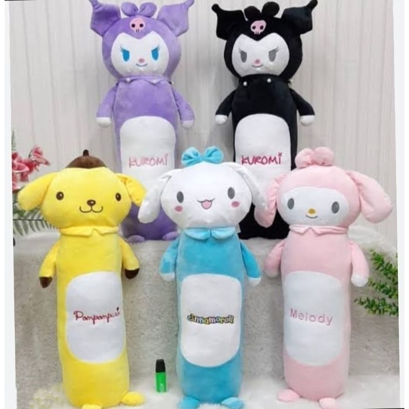 Jual Boneka Guling Sanrio Kuromi 60 CM Boneka Guling Kuromi My Melody ...