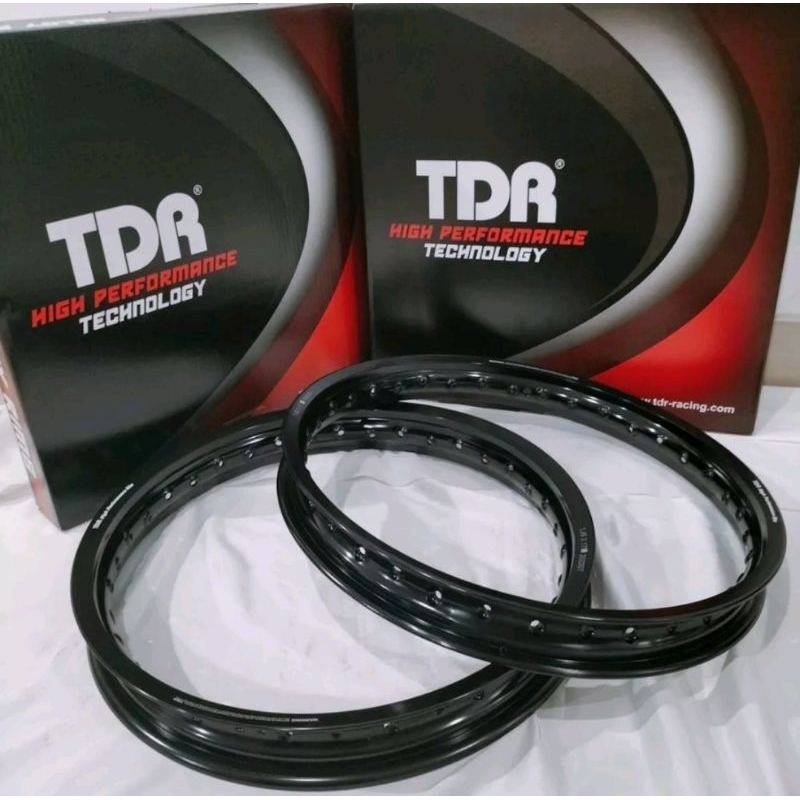 Jual VELG TDR RACING SATU SET DEPAN DAN BELAKANG UKURAN 160 185 RING 17 ...