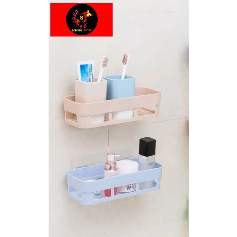 Jual RAK SABUN PLASTIK PERSEGI KAMAR MANDI | Shopee Indonesia