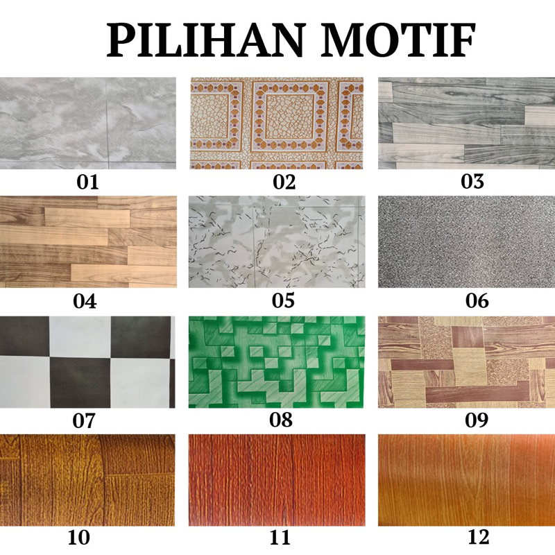 Jual Karpet Lantai Plastik Vinyl 120cm x 17m Perlak Alas Taplak Meja ...