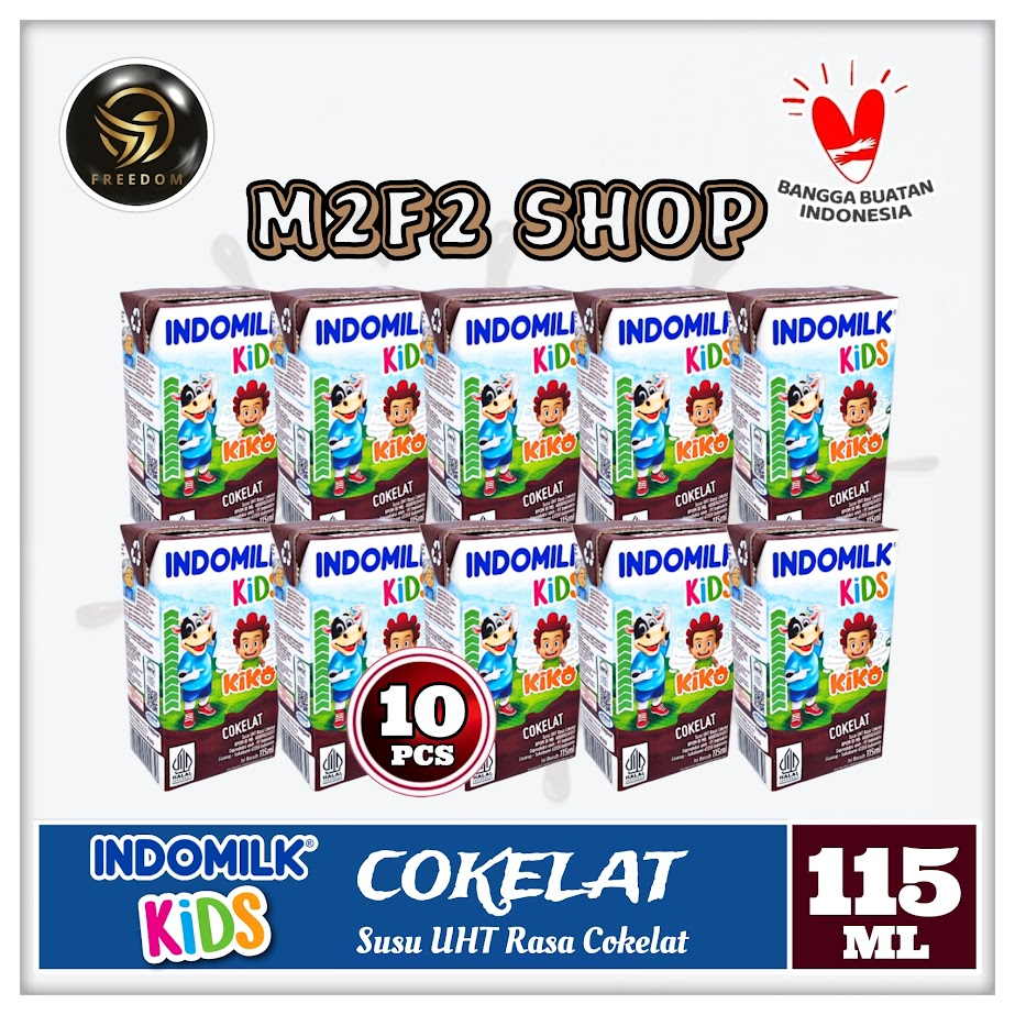 Jual Susu Indomilk Kids Kotak UHT Rasa Cokelat | Chocolate - 115 ml (Kemasan 10 Pcs) | Shopee ...