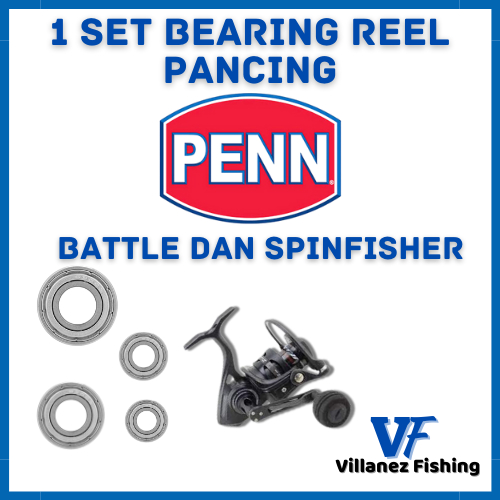 Jual BEARING REEL SET PENN BATTLE DAN SPINFISHER MINI BEARING PANCING ...
