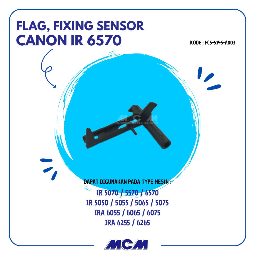 Jual FLAG FIXING SENSOR CANON IR6570 IR5075 (FC5-5145) | Shopee Indonesia