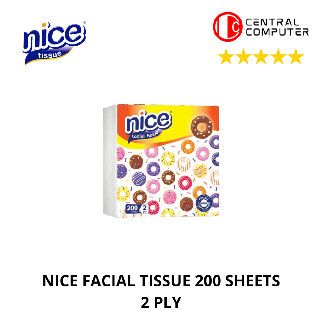 Jual NICE POP UP FACIAL TISSUE 200 SHEETS 2 PLY | Shopee Indonesia
