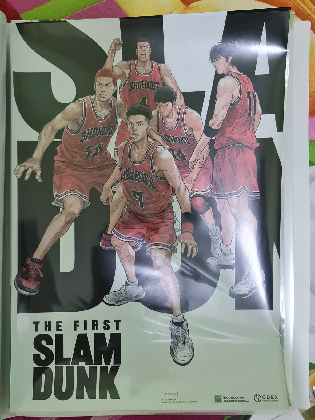 Jual Poster Official A3 CGV THE FIRST SLAM DUNK | Shopee Indonesia