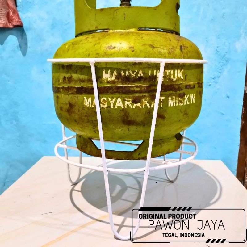 Jual Tatakan / Rak gas lpg 3kg dan 5 kg, Pot Bunga, Tatakan serbaguna ...