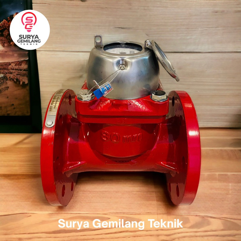 Jual Flow meter air kotor 2inch Flowmeter air limbah 2inch Water meter ...