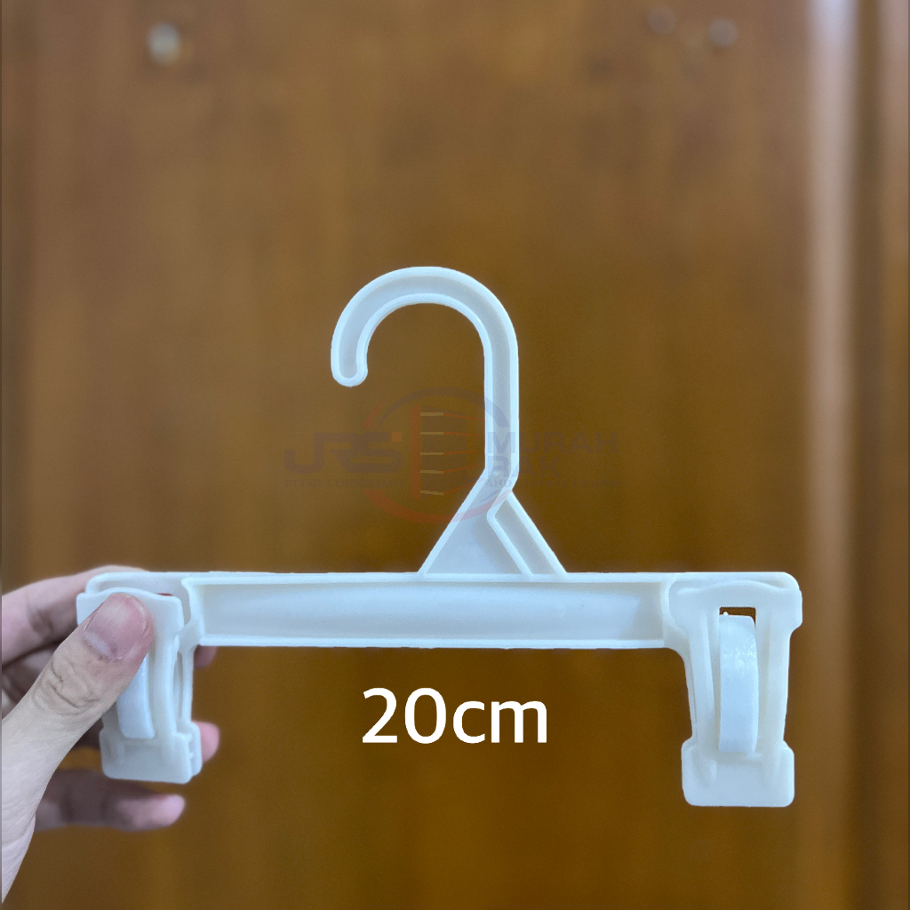 Jual Hanger Jepit putih 20 cm / Hanger celana 20 cm / Hanger jepit ... Jual Hanger Jepit putih 20 cm / Hanger celana 20 cm / Hanger jepit ...