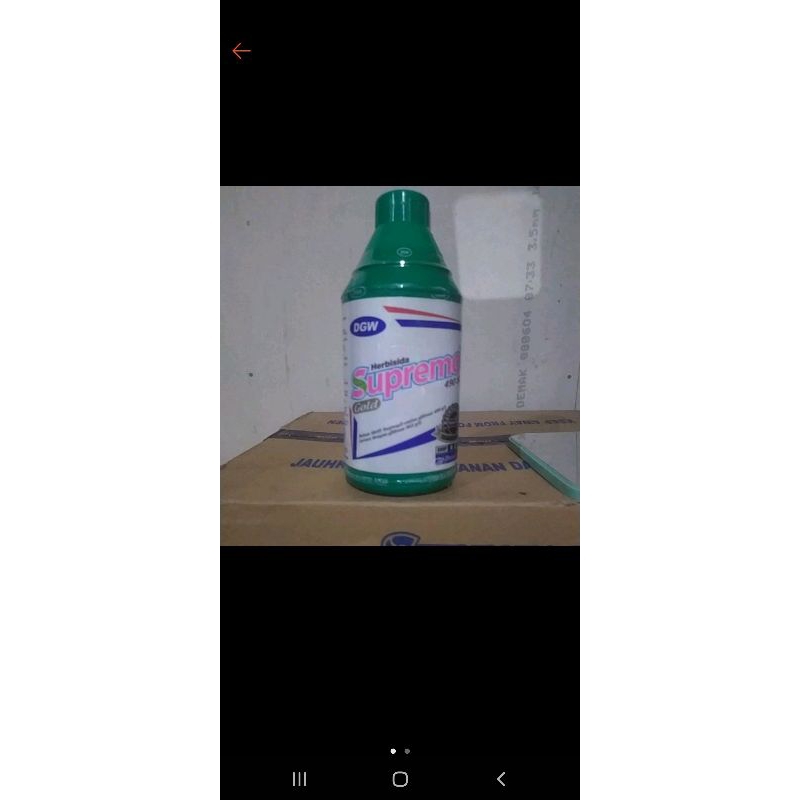 Jual SUPREMO 1LTR HERBISIDA GLIFOSAT SISTEMIK 490SL UNTUK MEMBASMI ...