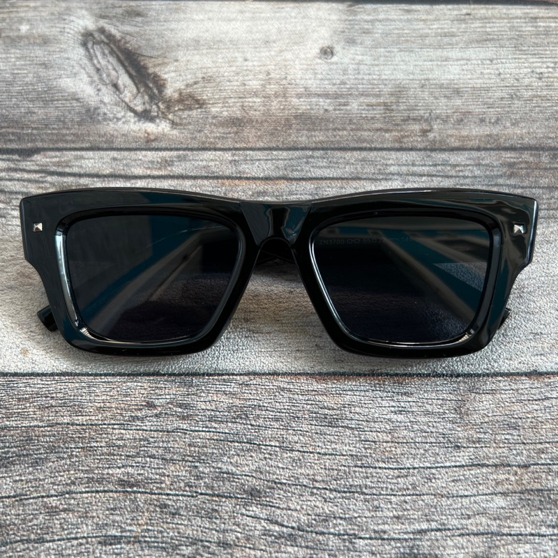 Jual Kacamata Alen black black lens | Shopee Indonesia